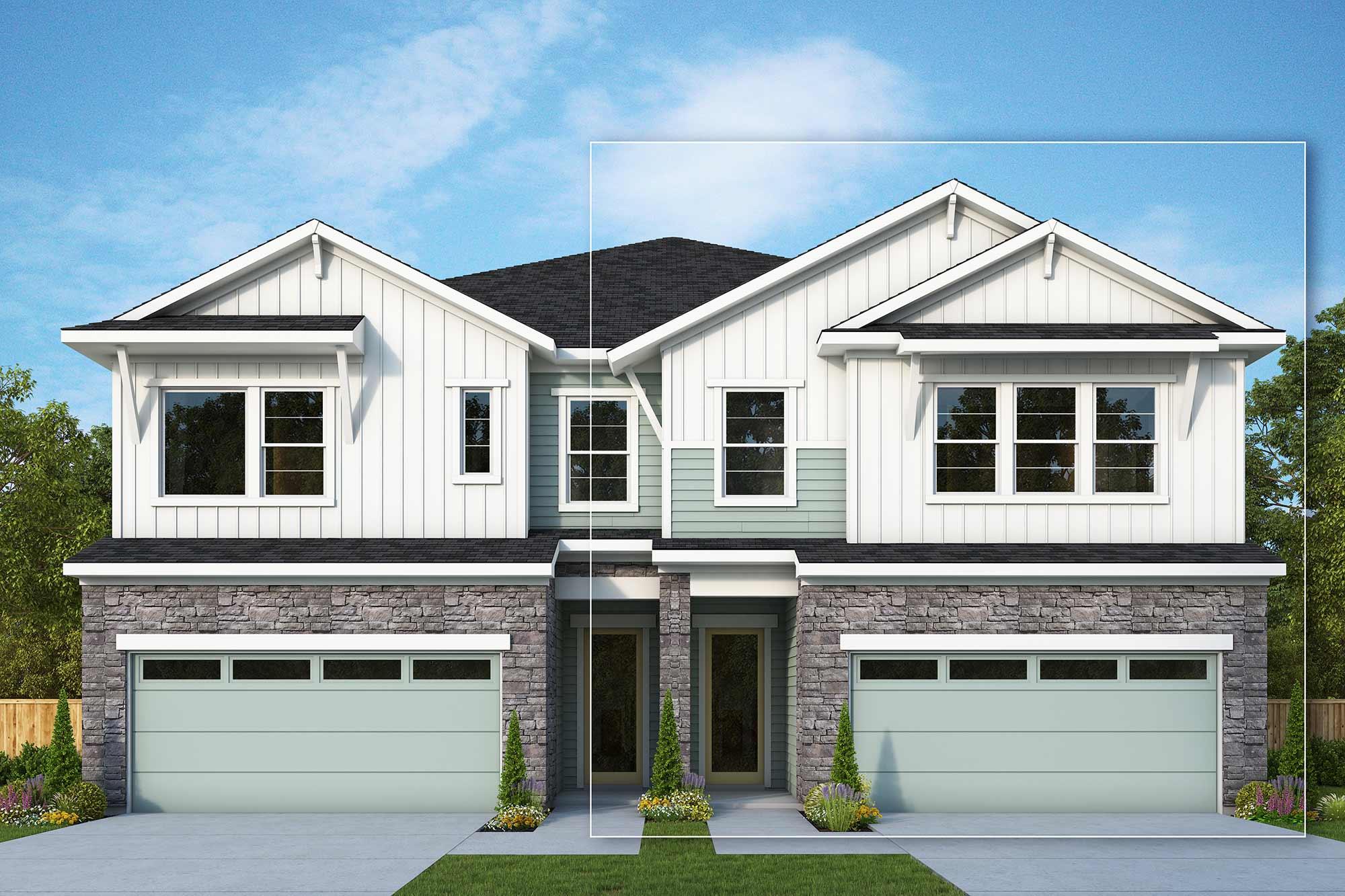 Acosta Model @ Kettering at eTown - Paired Villas | David Weekley Homes