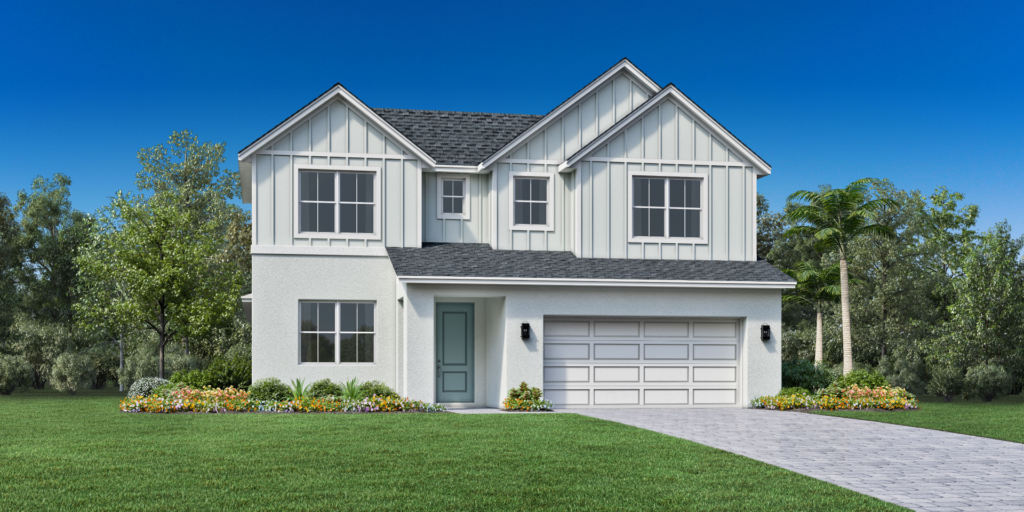 Cali Modern Farmhouse Model | Woodside Preserve by Toll Brothers