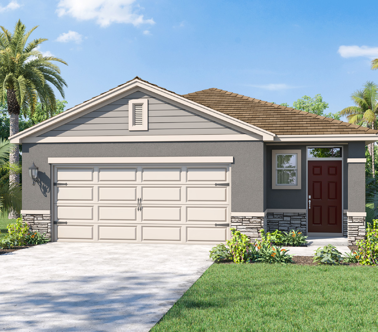 Summerlin at Hawthorne Ranch: Harper Model Floorplan